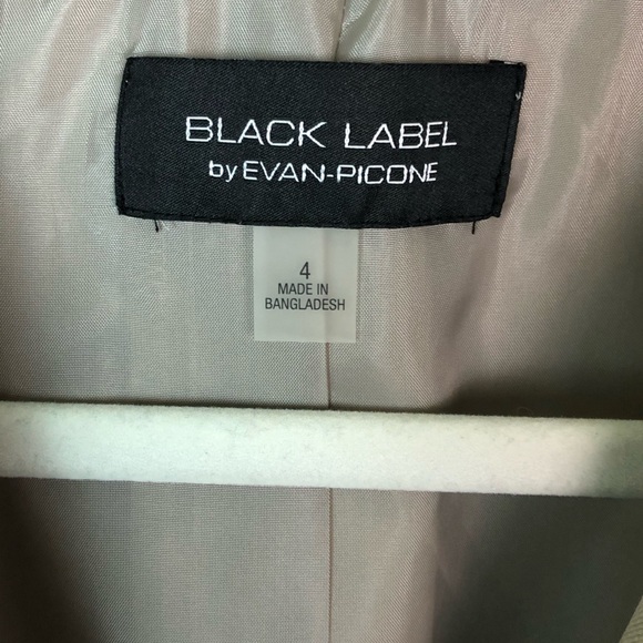 Black Label | Jackets & Coats | Nwt Black Label Size 4 Tan Blazer Suit ...